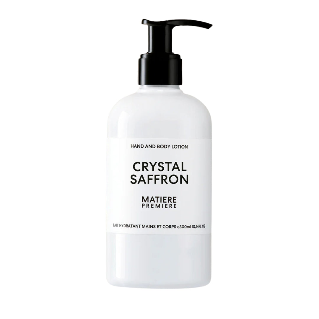 Crystal Saffron Hand & Body Lotion by Matiere Premiere | Ministry of Scent