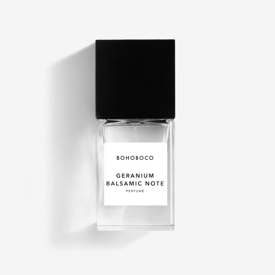 Geranium Balsamic Note by BOHOBOCO ⋅ PERFUME | Ministry of Scent